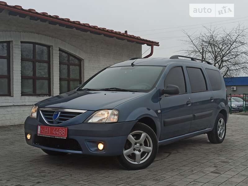 AUTO.RIA – Продам Дачія Логан МСВ 2007 бензин 1.6 універсал бу у ...