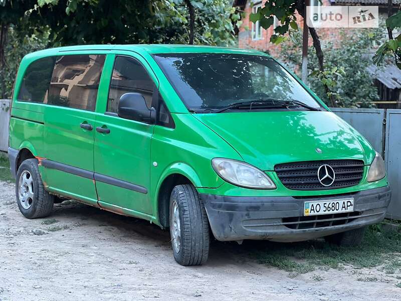 AUTO.RIA – Продам Мерседес-Бенц Віто 2004 (AO5680AP) дизель мінівен бу у Хусті, ціна 2350