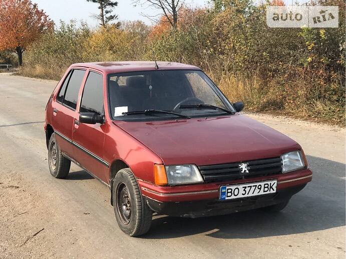 AUTO.RIA – Продам Пежо 205 1986 (BO3779BK) дизель 1.8 хэтчбек бу в ...