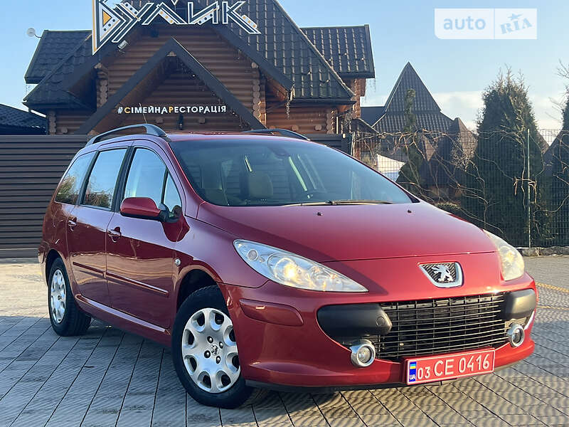 AUTO.RIA – Продам Пежо 307 2007 бензин 1.6 універсал бу у Стрию, ціна 4699