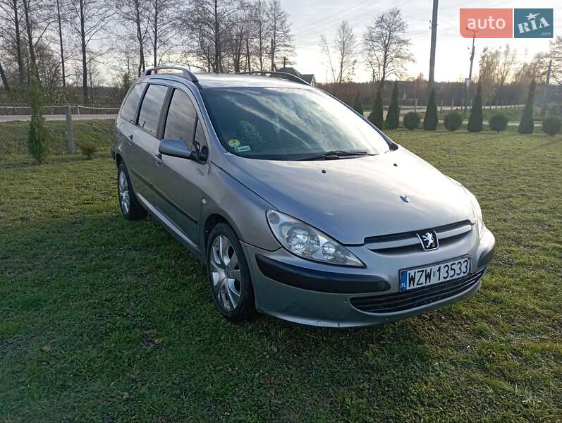 AUTO.RIA – Продам Пежо 307 2004 дизель 2.0 універсал бу у Старій Вижівці, ціна 1300 ...