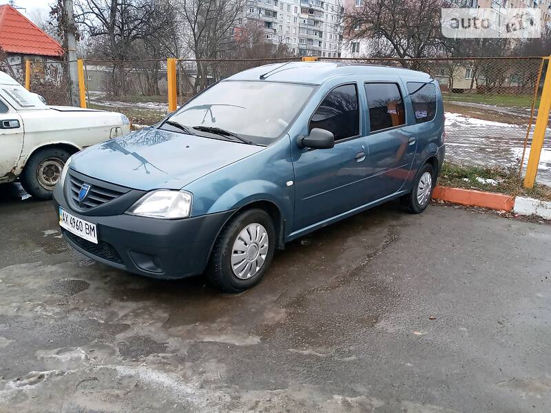 AUTO.RIA – Продам Рено Логан 2008 (AX4960BM) бензин 1.6 универсал бу в ...