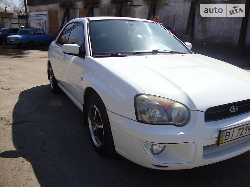AUTO.RIA – Продам Субару Импреза 2003 бензин 1.6 седан бу в Полтаве ...