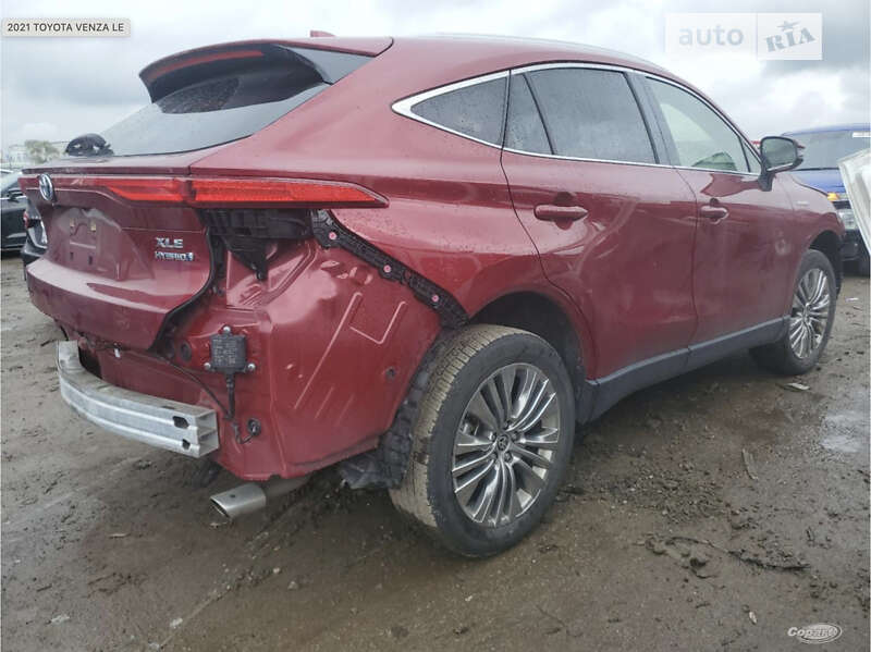AUTO.RIA – Продам Тойота Венза 2021 гібрид (hev) 2.5 позашляховик ...