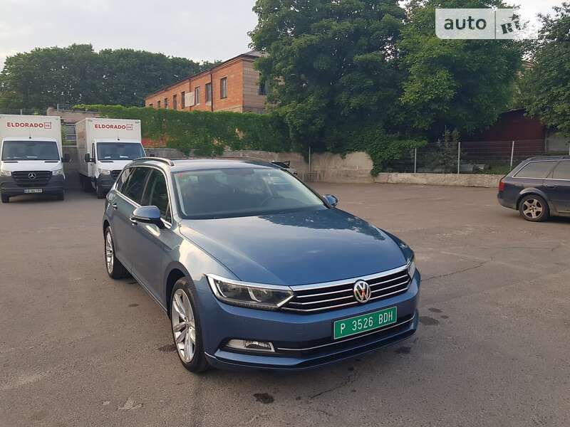 AUTO.RIA – Продам Фольксваген Пассат 2017 дизель 2.0 універсал бу у ...