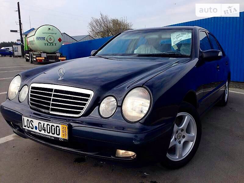 AUTO.RIA – Продам Мерседес 210 E 2002 : 9900$, Киев