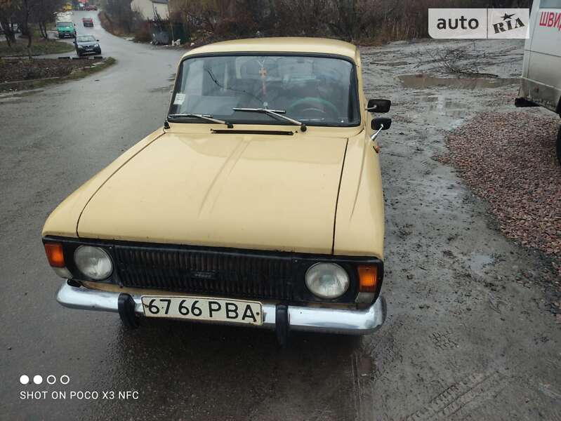 AUTO.RIA – Продам Москвич/АЗЛК 412 1988 бензин 1.5 седан бу в Ровно ...