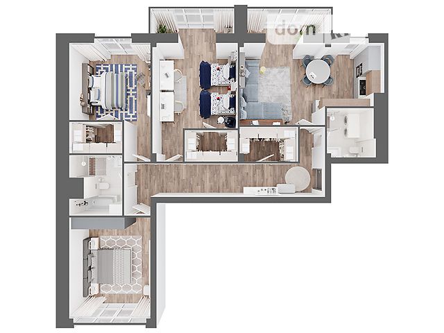 DIM.RIA – Продаю 3 кімнатну квартиру, вулиця Центральна 21 Павлоград, первинне житло, ціна: 131 ...