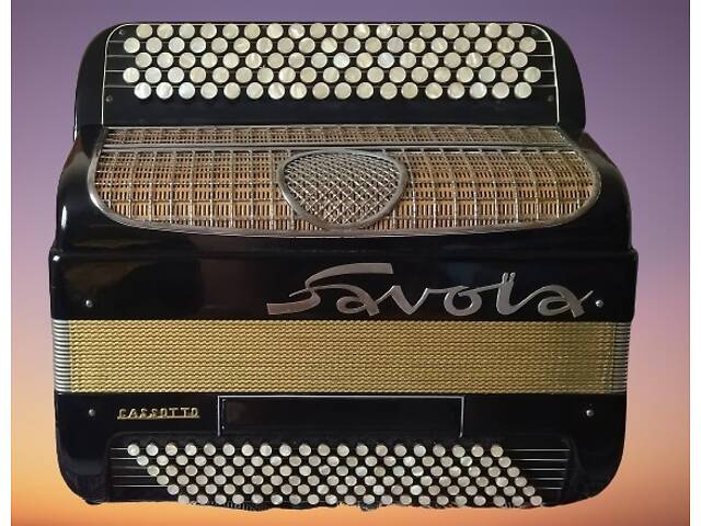 Баян італійський Hohner Savoia- double cassotto- професійний (210548712 ...