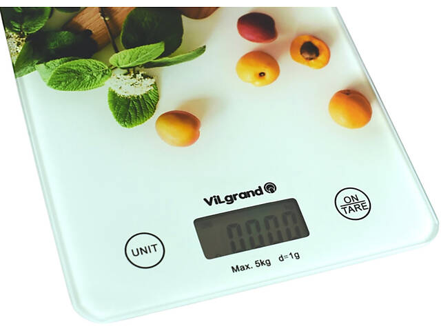 Електронні кухонні ваги ViLgrand Абрикос ViLgrand VKS-527_APRICOT до 5 ...