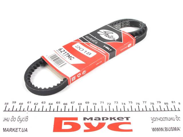 GATES 6217MC Ремінь генератора Opel Astra/Fiat Ducato 1.8/2.0 81 ...