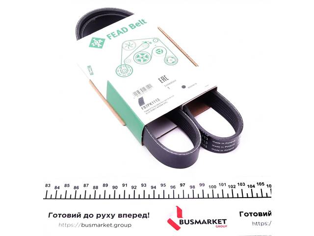 fb7pk1113 INA FB 7PK1113 Ремінь генератора Renault Master/Opel Movano 2 ...