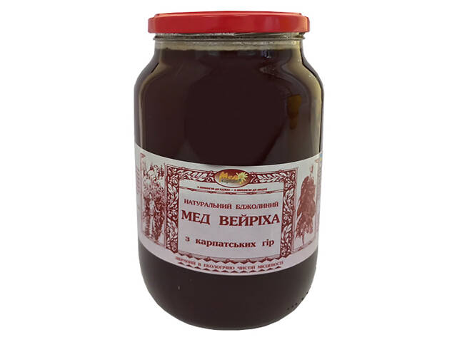 Мед пчелиный натуральный Мед Карпат Вейриха 1350г - Мёд в Киеве на RIA.com