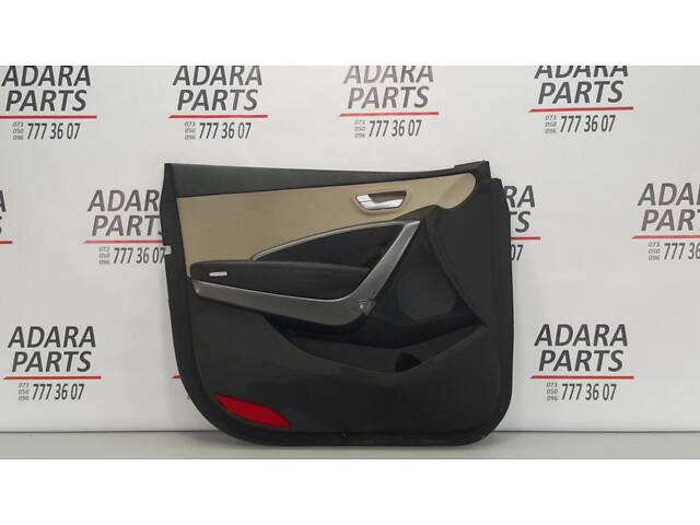 Обшивка двери (карточка) перед лев / Царапины,трещина для Hyundai Santa ...