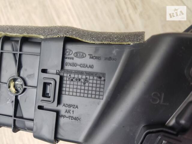 Повітропровід дефлектор решітка торпеди торпедо ліва Hyundai Sonata LF ...