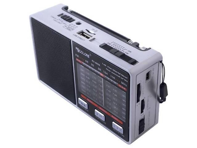 Радиоприемник GOLON RX 8866 Серый (199381386) - RIA