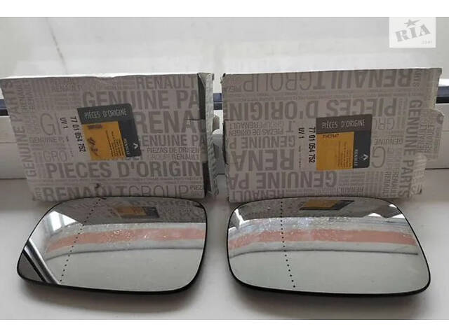 7701054752 Стекло в зеркало левое Renault Megane 2 (Original 7701054752 ...