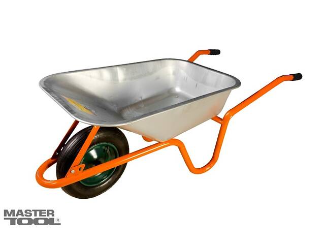Тачка садово-строительная одноколесная MASTERTOOL 85 л 150 кг 79-9844 - Тачки в Києві на RIA.com