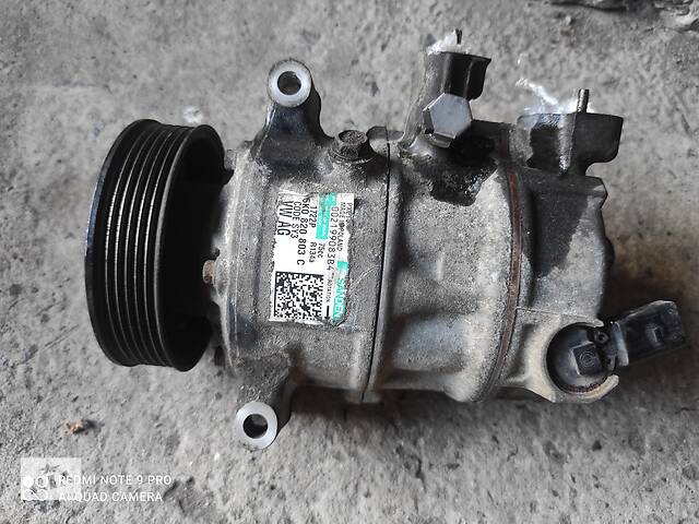 5K0820803C Б.у компресор кондиціонера для Skoda Fabia 2009 Skoda ...