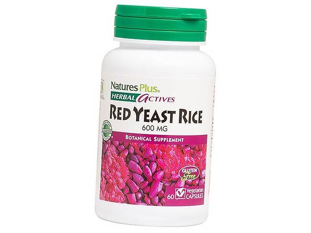 Red Yeast Rice 600 Caps Nature's Plus 60вегкапс (71375015) - Витамины и ...