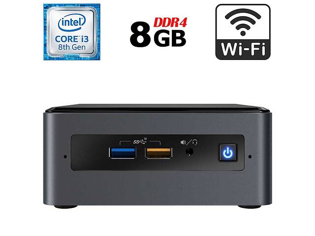 Неттоп Intel NUC NUC8BEB USFF / Intel Core i3-8109U (2 (4) ядра по 3.0 ...