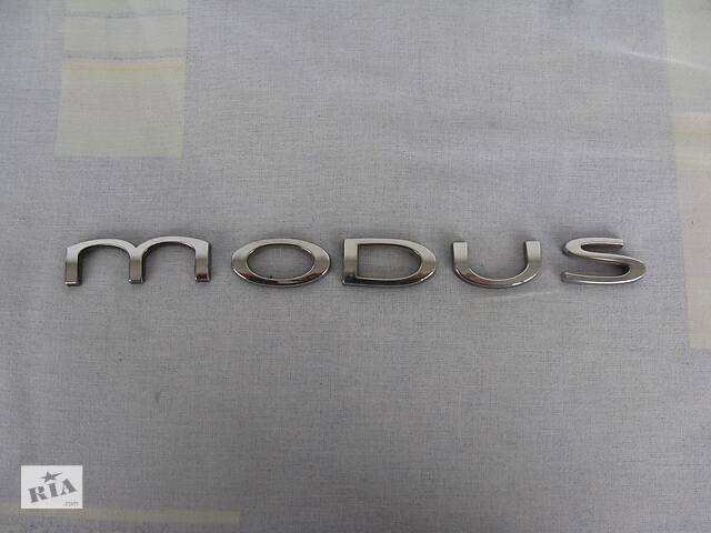 Емблема MODUS задня оригінал для Renault Modus : Емблема в Львові на ...