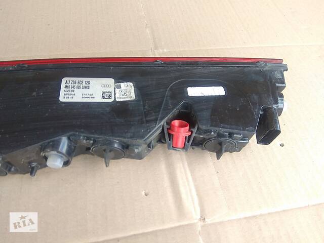 4m0945095 Фонарь 4M0945095 в ЗАДНИЙ бампер ЛЕВАЯ сторона Audi Q7 4M ...