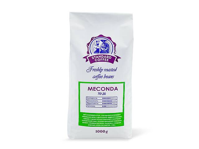Кофе молотый Standard Coffee Меконда купаж 70% арабики 30% робусты 1 кг ...