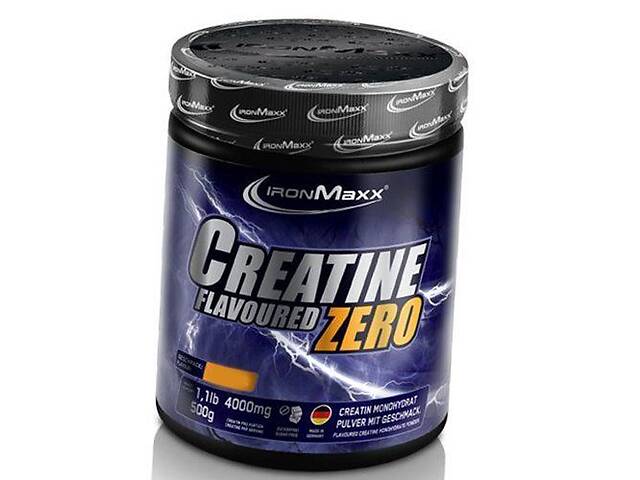 Креатин Моногидрат Creatine Flavoured Zero IronMaxx 500г Вишня ...