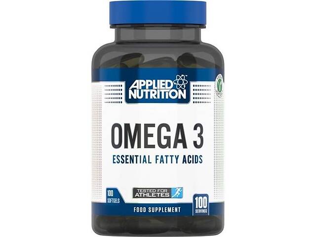 Омега для спорта Applied Nutrition Omega 3 100 Softgels - Жиросжигатели ...