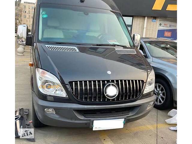 Решітка радіатора Mercedes Sprinter W906 (09-13) тюнінг GT Panamericana ...