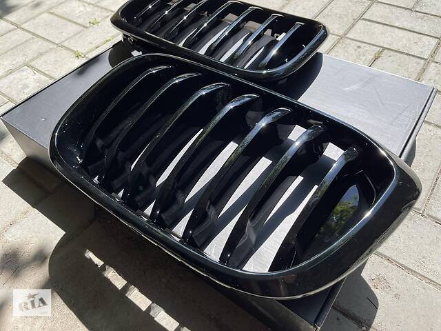 Решітки радітора BMW X3 G01 \ X4 G02 (18-22) тюнінг ніздрі решітки ...