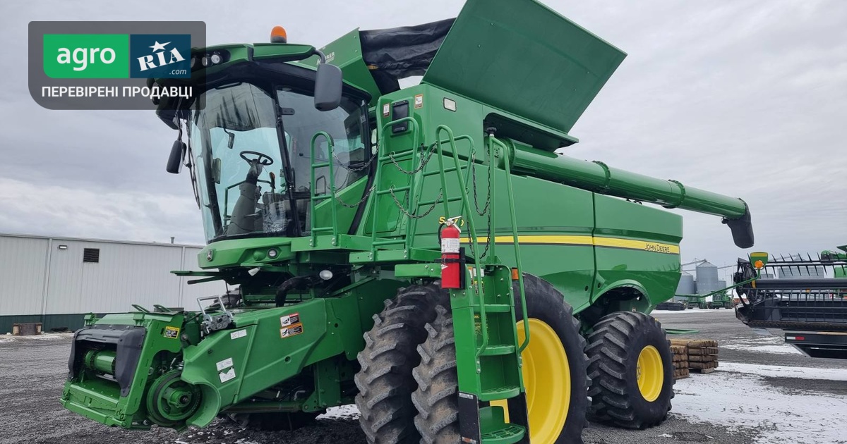 Купити Комбайн John Deere S 670 2015. Б/в. Ціна 159 000 $, Біла Церква ...