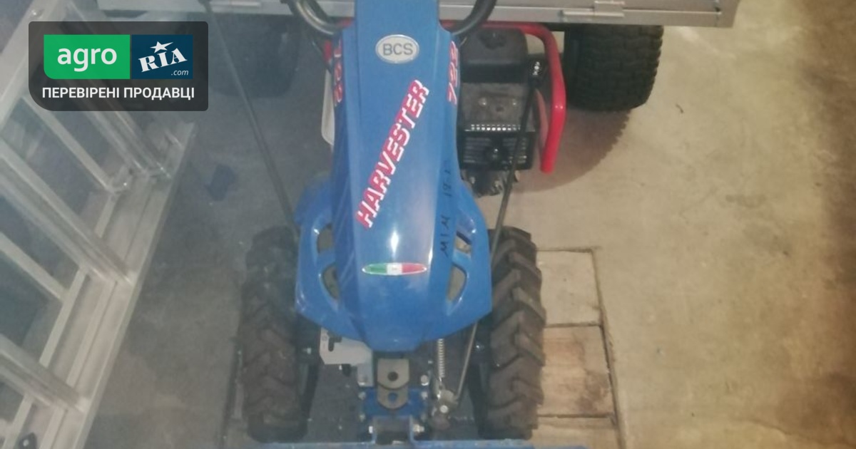 Купити Мотоблок BCS Harvester 722 2011. Б/в. Ціна 2 397 $, Дніпро ...