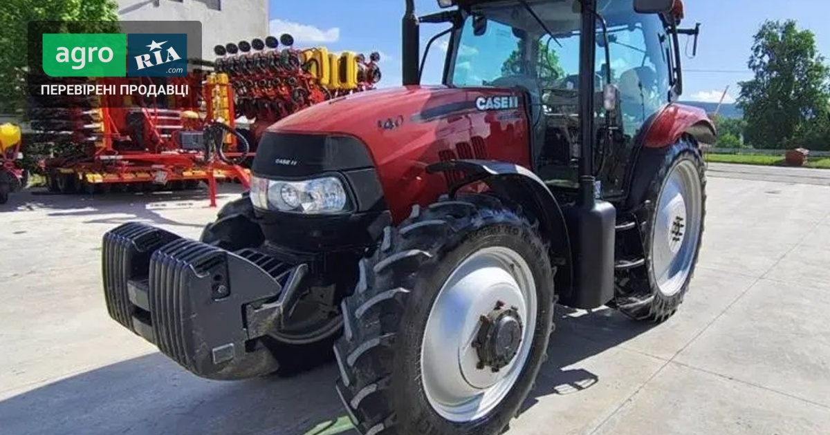 Купити Трактор Case IH Maxxum 140 . Б/в. Ціна 49 672 $, Звенигородка ...