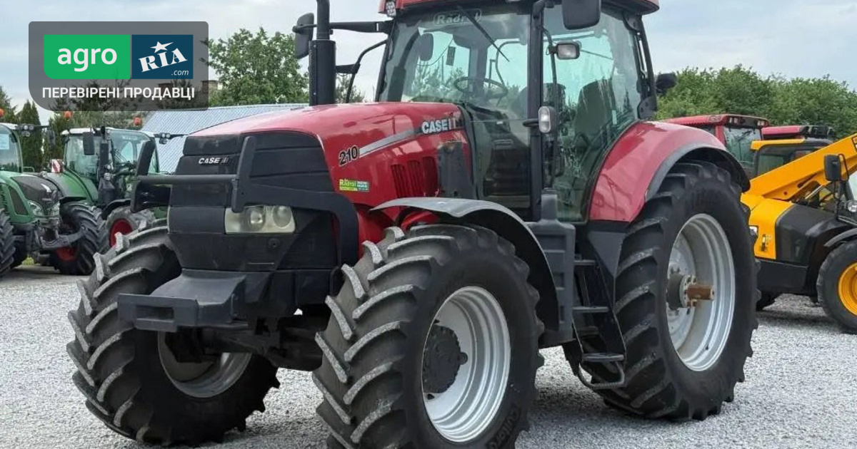 Купити Трактор Case IH Puma 210 . Б/в. Ціна 44 024 $, Звенигородка ...