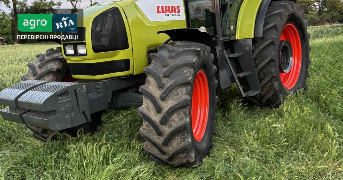 Купити Трактор Claas Ares 836 RZ 2006. Б/в. Ціна 38 000 $, Хмельницький ...