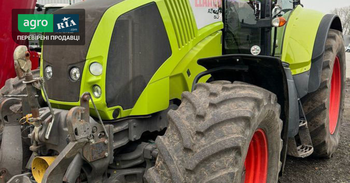 Купити Трактор Claas Axion 810 2007. Б/в. Ціна 38 449 $, Звенигородка ...