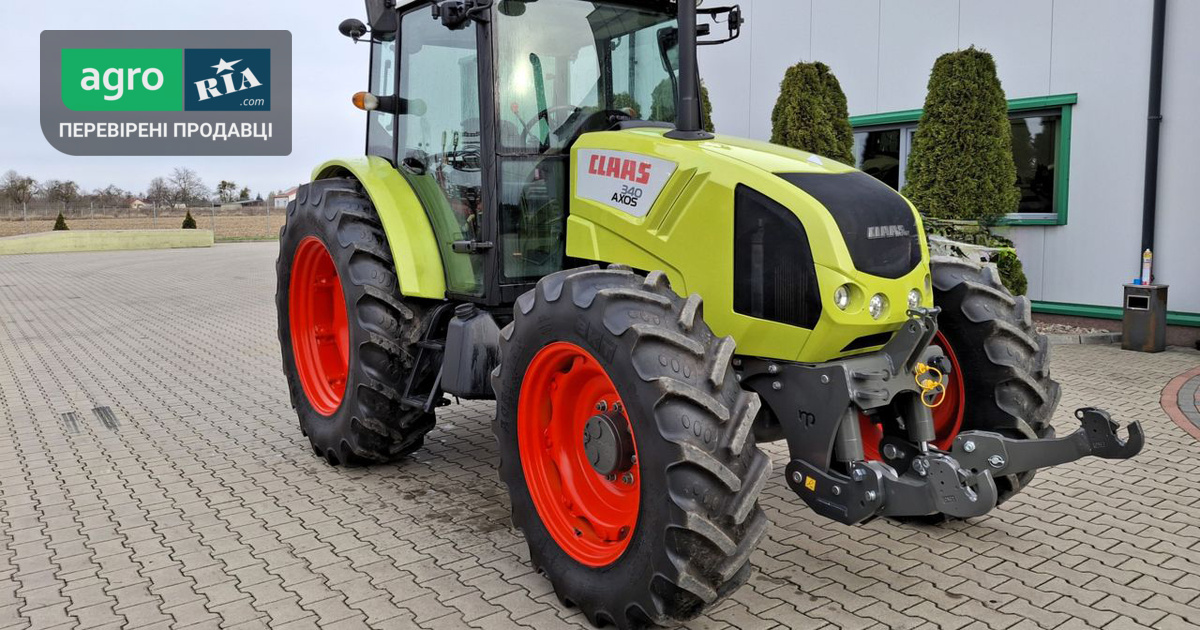 Купити Трактор Claas Axos 340 2010. Б/в. Ціна 35 654 $, Звенигородка ...