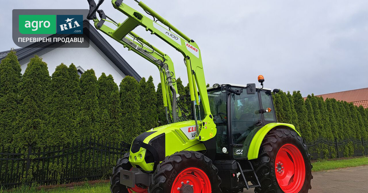 Купити Трактор Claas Axos 340 . Б/в. Ціна 31 794 $, Звенигородка ...