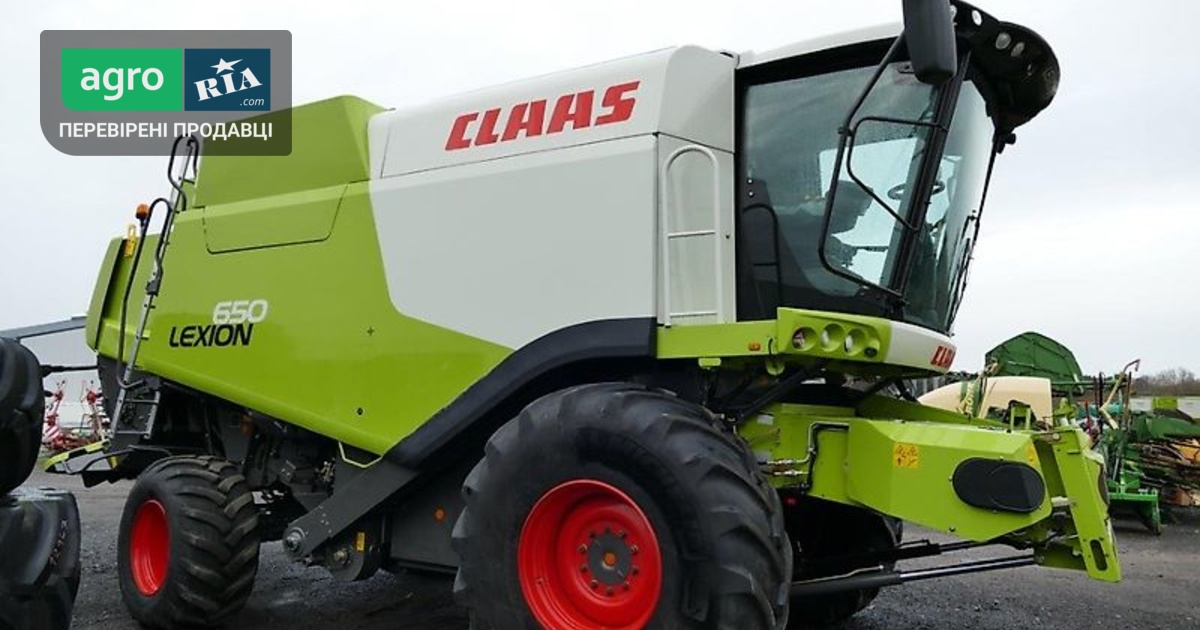Купити Комбайн Claas Lexion 650 2014. Б/в. Ціна 230 776 $, Біла Церква ...
