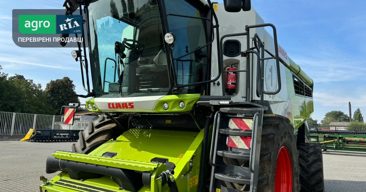 Купити Комбайн Claas Lexion 6900 2021. Б/в. Ціна 417 688 $, Обухів ...