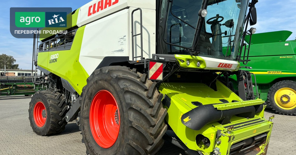 Купити Комбайн Claas Lexion 6900 2021. Б/в. Ціна 464 874 $, Вінниця ...