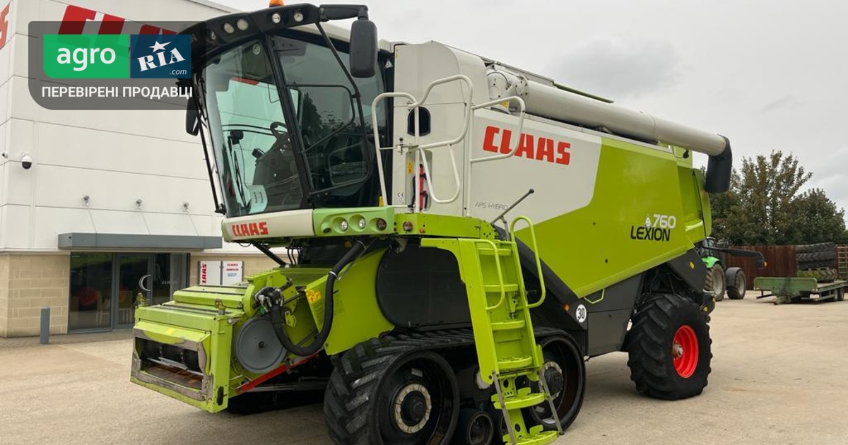 Купити Комбайн Claas Lexion 760 Terra Trac 2012. Б/в. Ціна договірна ...