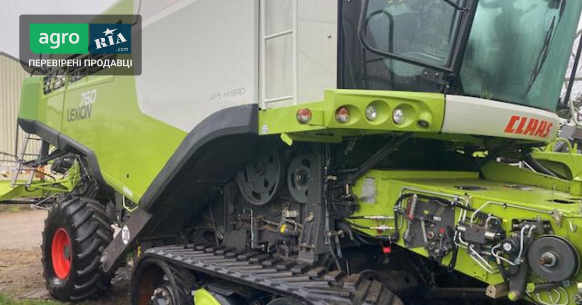 Купити Комбайн Claas Lexion 760 Terra Trac 2014. Б/в. Ціна 221 544 ...