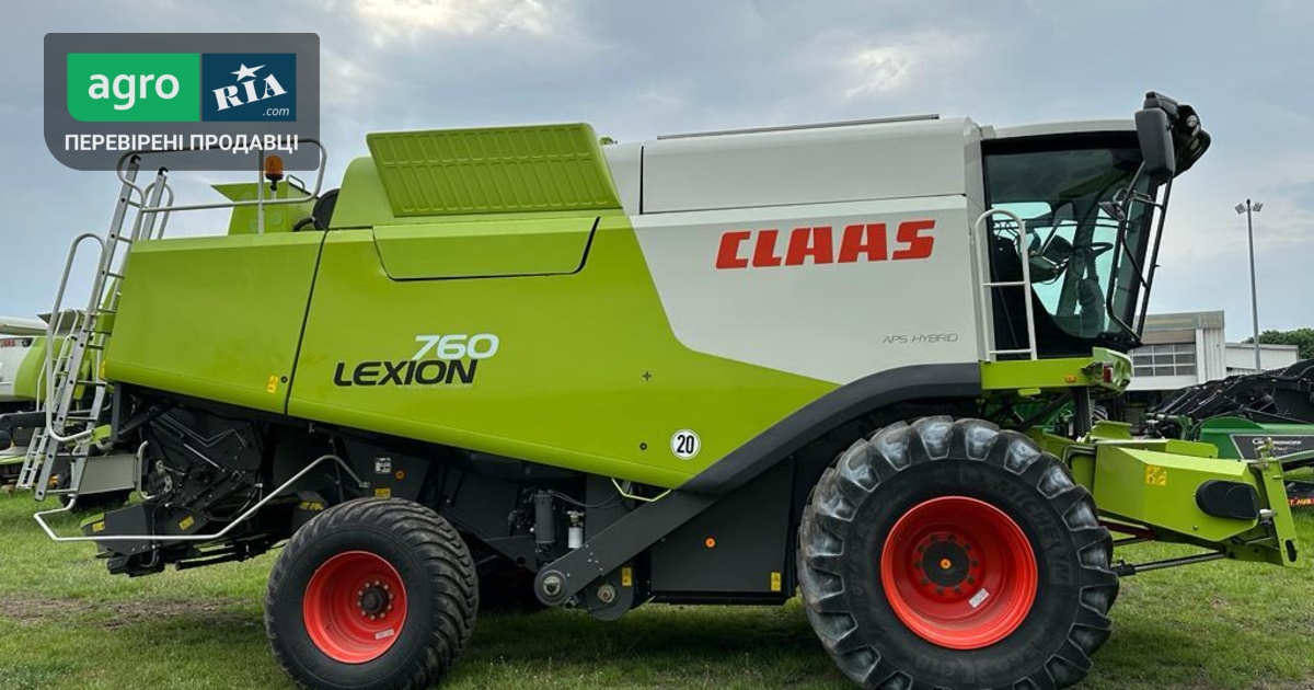 Купити Комбайн Claas Lexion 760 2013. Б/в. Ціна 224 864 $, Біла Церква ...