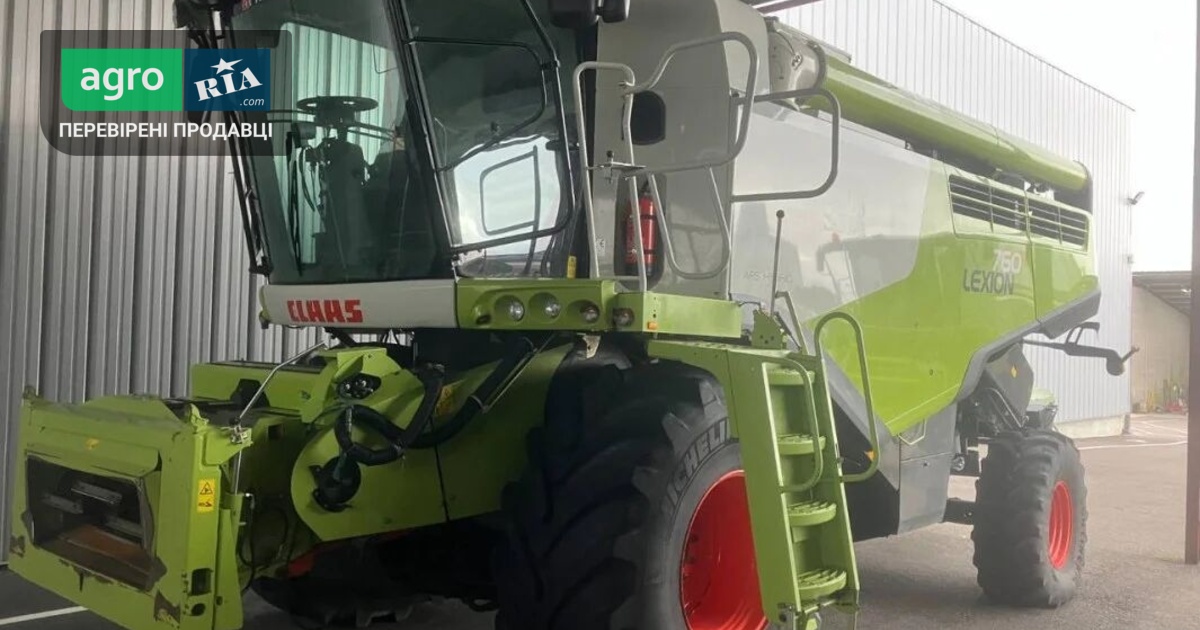 Купити Комбайн Claas Lexion 760 2014. Б/в. Ціна 147 545 $, Звенигородка ...
