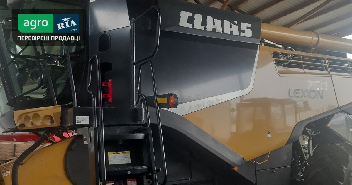 Купити Комбайн Claas Lexion 760 2015. Б/в. Ціна 189 900 $, Хмельницький ...