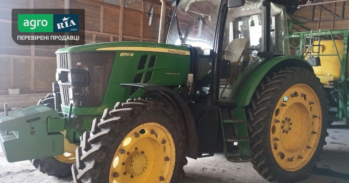 Купити Трактор John Deere 6110B 2018. Б/в. Ціна 41 800 $, Біла Церква ...