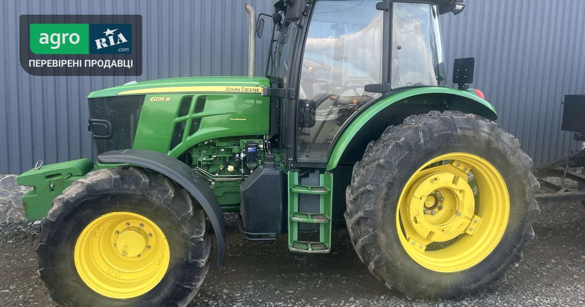 Купити Трактор John Deere 6135 B 2020. Б/в. Ціна 55 000 $, Лисянка, Черкаська область на AGRO.RIA